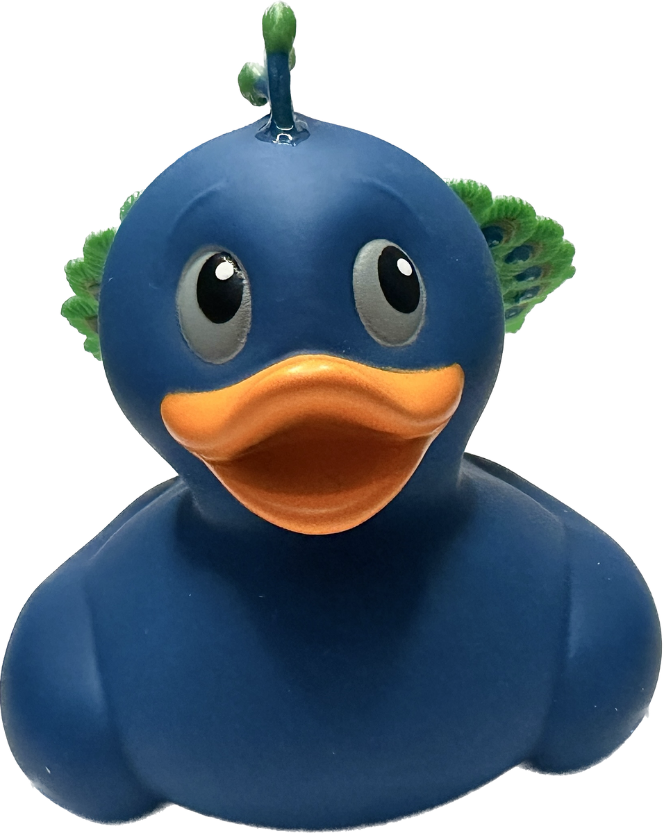 Peacock Rubber Duck Bathtub Duckie – PopCultureSpot.com - Shop for ...