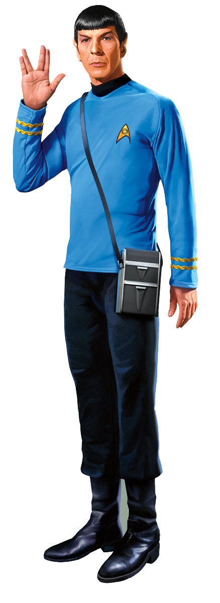 Star Trek Mr. Spock Greeting Card & Stickers – PopCultureSpot.com ...